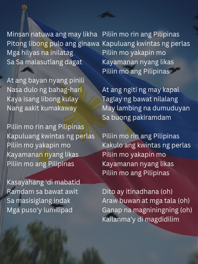 Minsan Natuwa Ang May Likha Pitong Libong Pulo Ang Ginawa Mga Hilyas Na ...
