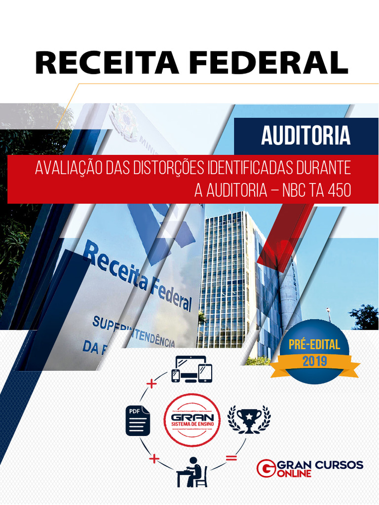 Aula 5 - Avalia o Das Distor Es Identificadas Durante A Auditoria - NBC TA 450 | PDF ...