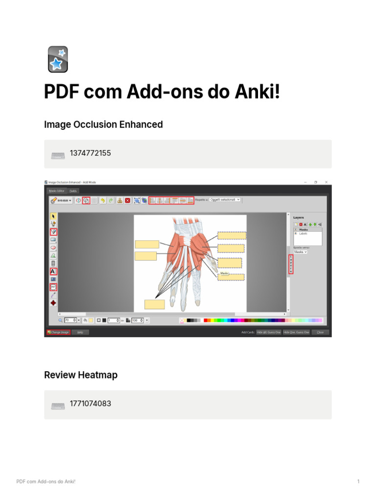 Anki Add-ons: PDF Guide | PDF