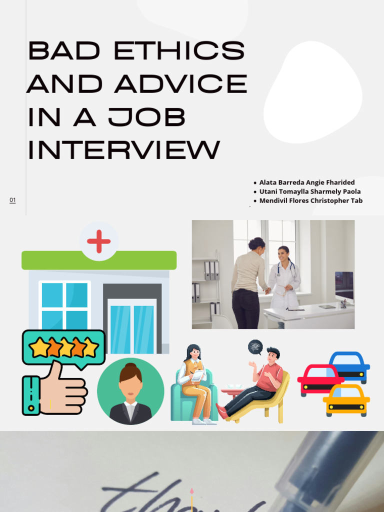 Bad Ethics in The Job Interview | PDF