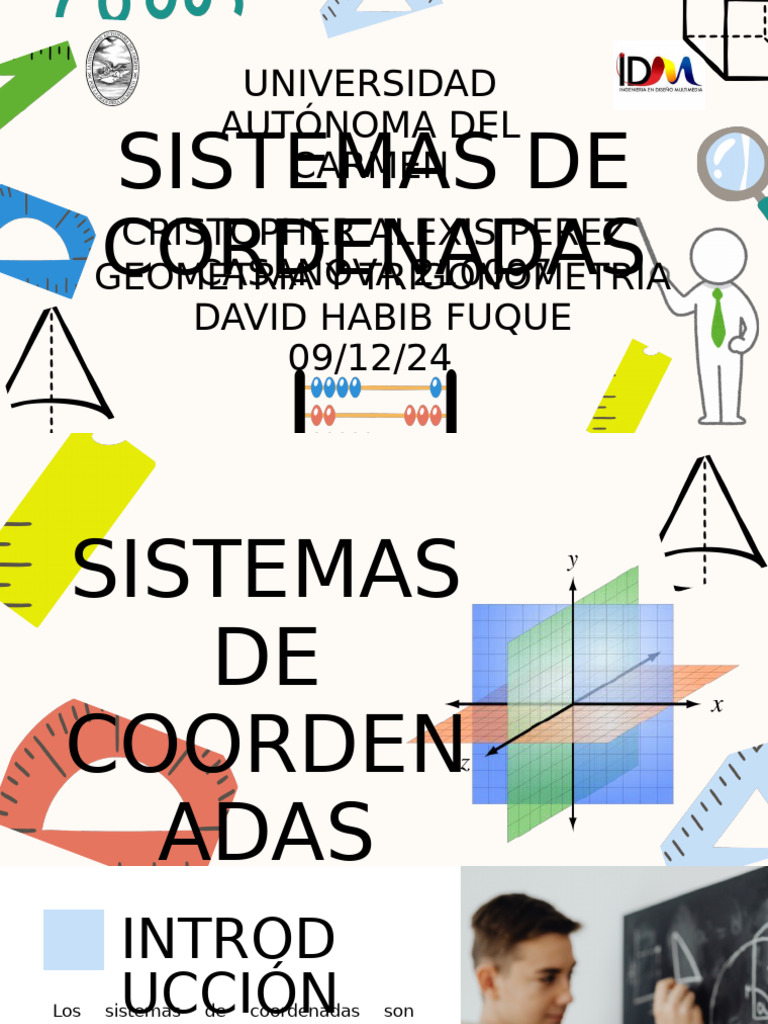 Sistemas de Coordenadas | PDF | Sistema coordinado | Geometría