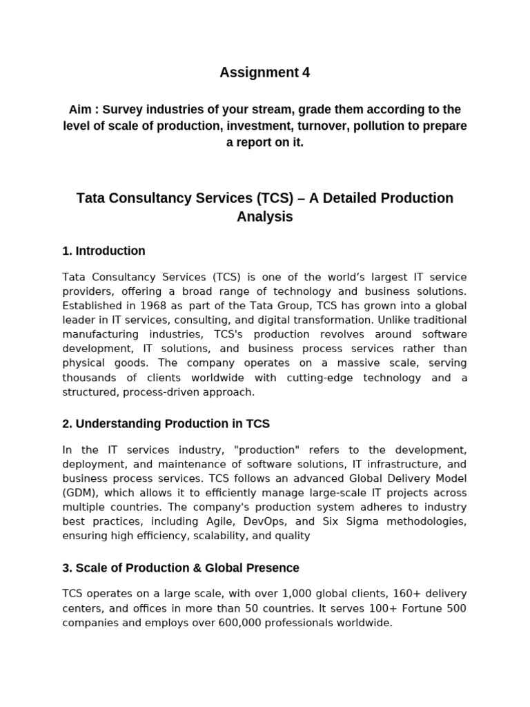ASSIGNMENT 4 (1) | PDF | Dell | Sustainability