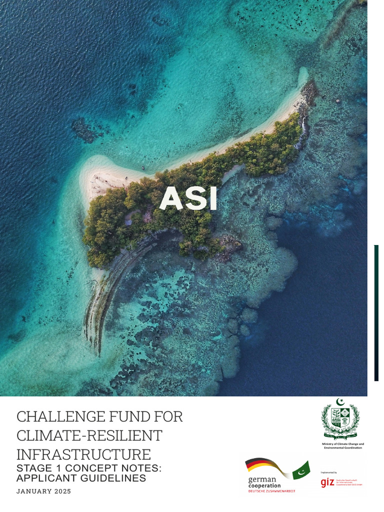 Climate Resilient Infrastructure Fund Guidelines | PDF | Climate ...