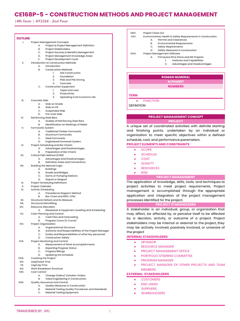 Ce168p-5-Construction Methods and Project Management | PDF | Deep Foundation | Foundation ...