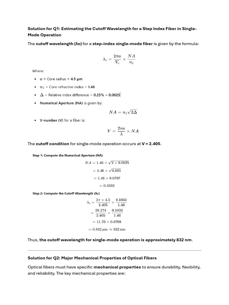 Ofc Assignment | PDF