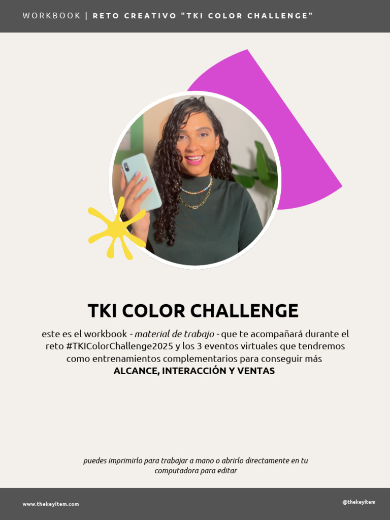 TKICC 2025 - Launch Workbook RETO | PDF | Iniciativa empresarial | Hashtag