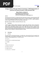 API 650, Section 5 Design, 5.4.bottom Plate | PDF
