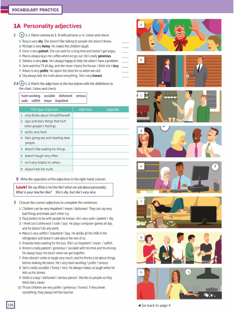 Personal-Best-B1-Student_Vocabulary_chap-1-12 | PDF