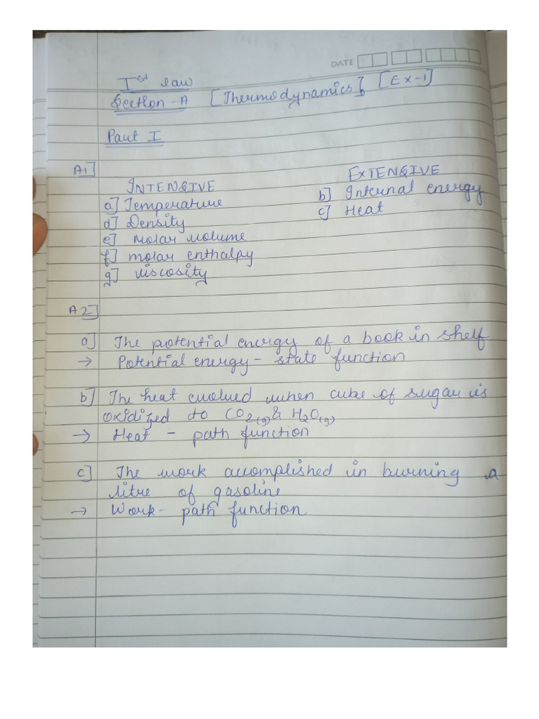 Thermodynamic Calculations and Concepts | PDF | Thermodynamics ...