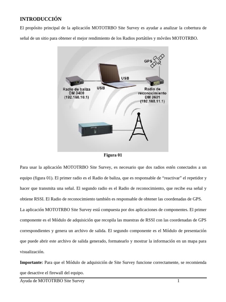 MOTOTRBO_Ste_Survey_Help_File | PDF | Informática | Software