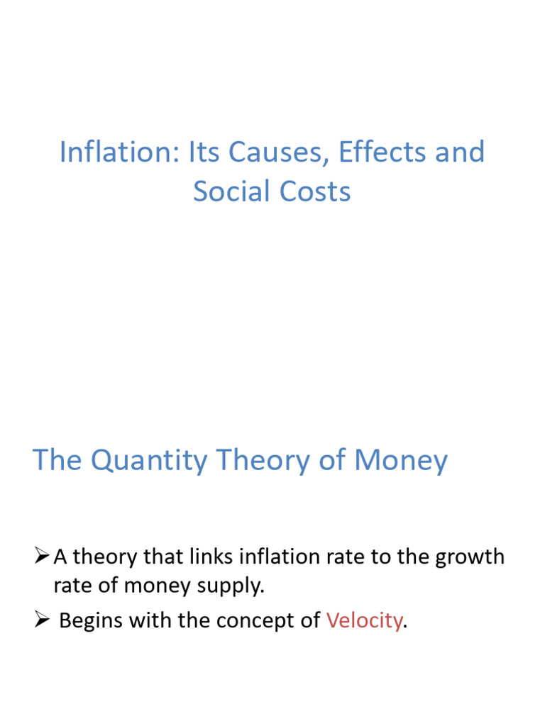 Inflation-1 | PDF