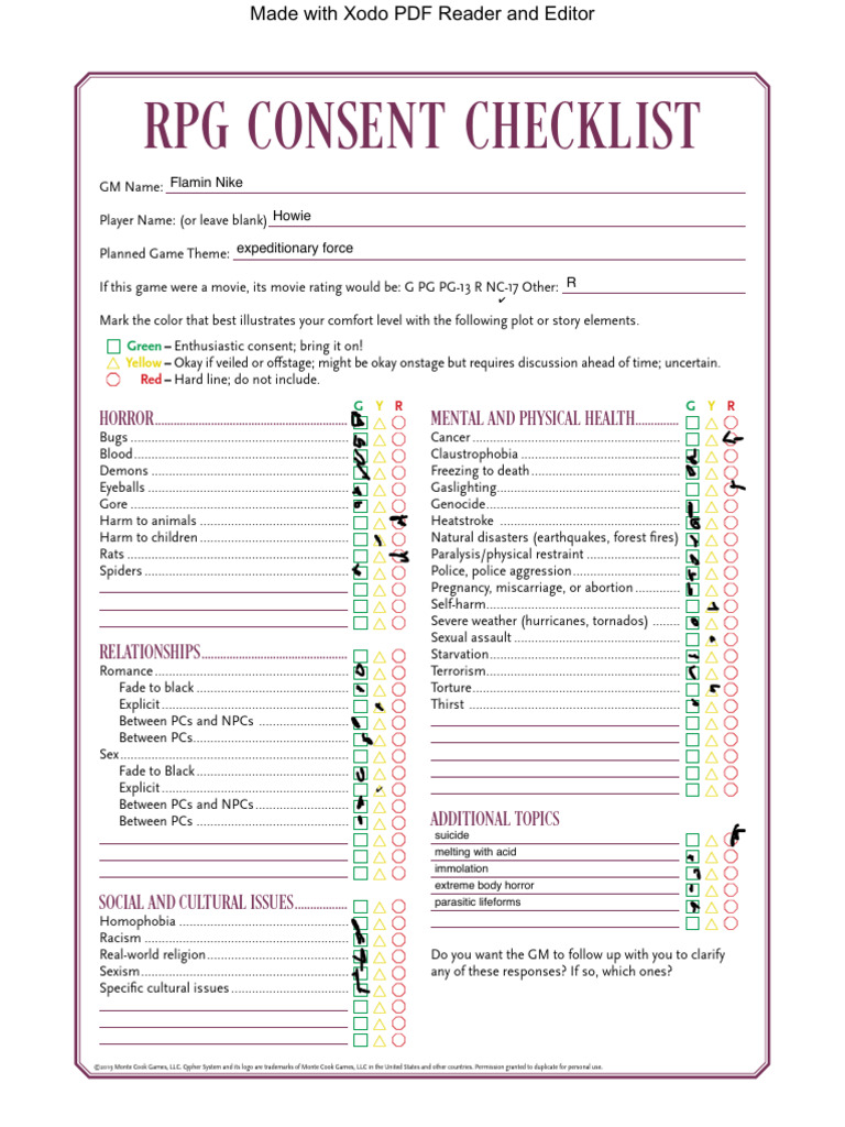 Howie Consent Form | PDF