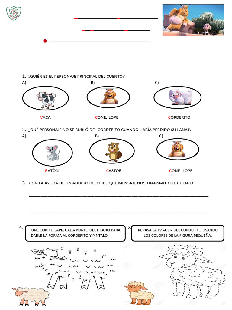 El Corderito Aliente | PDF