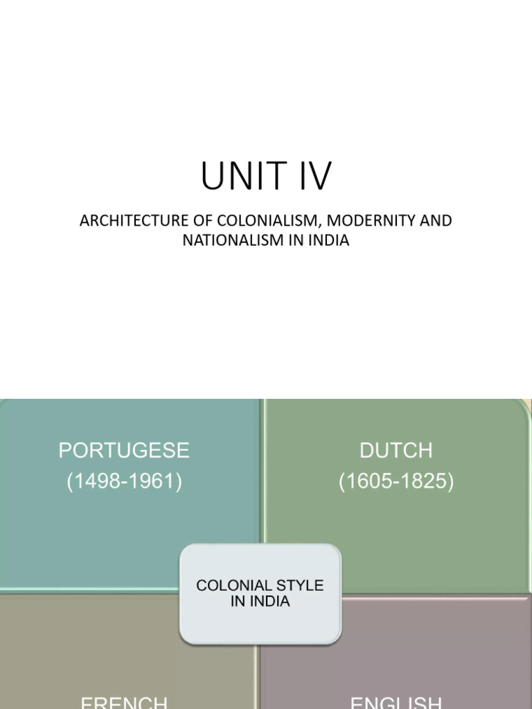 Colonialism in India Unit 4 | PDF