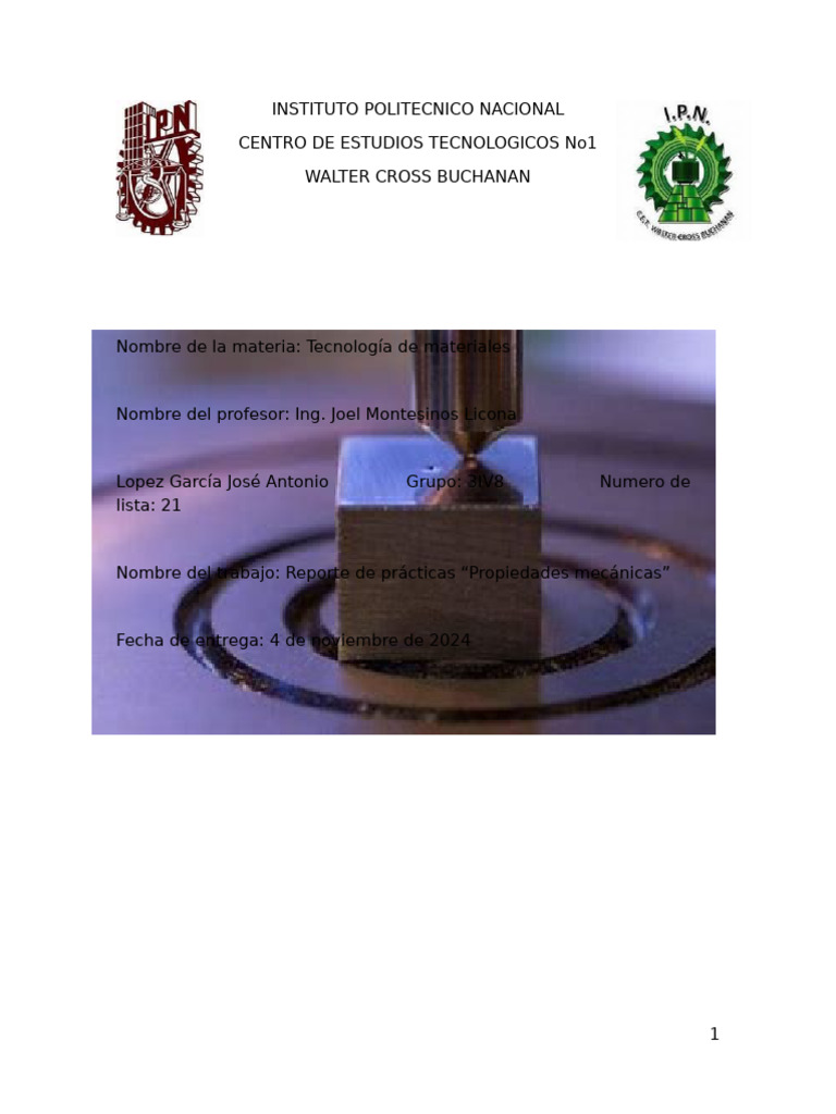 Dureza y formas de medirla | PDF | Dureza | Ciencias fisicas