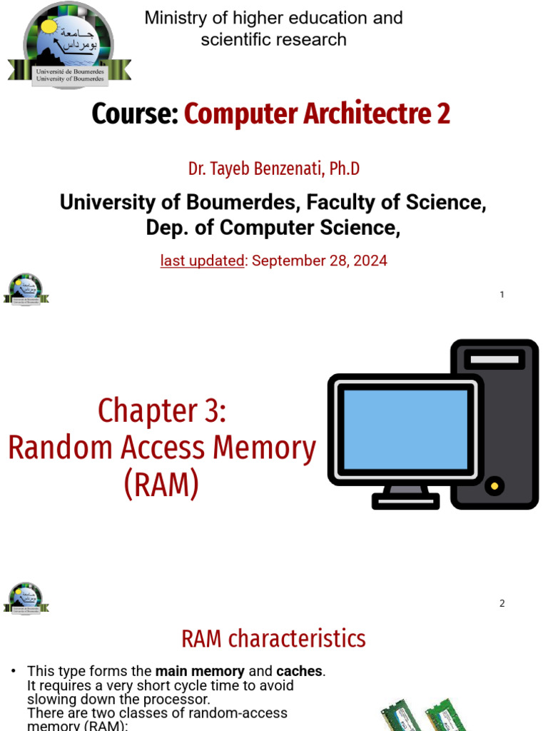 Understanding Random Access Memory (RAM) | PDF | Random Access Memory ...