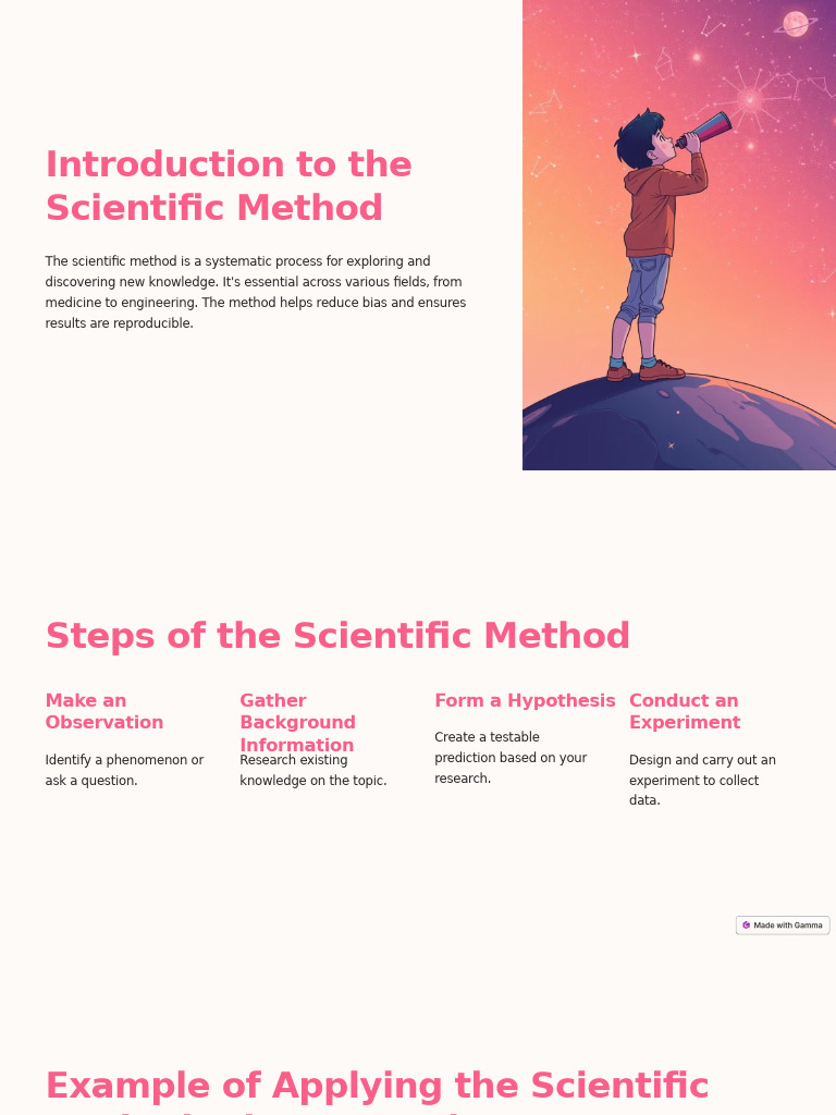 Introduction To The Scientific Method | PDF | Scientific Method ...