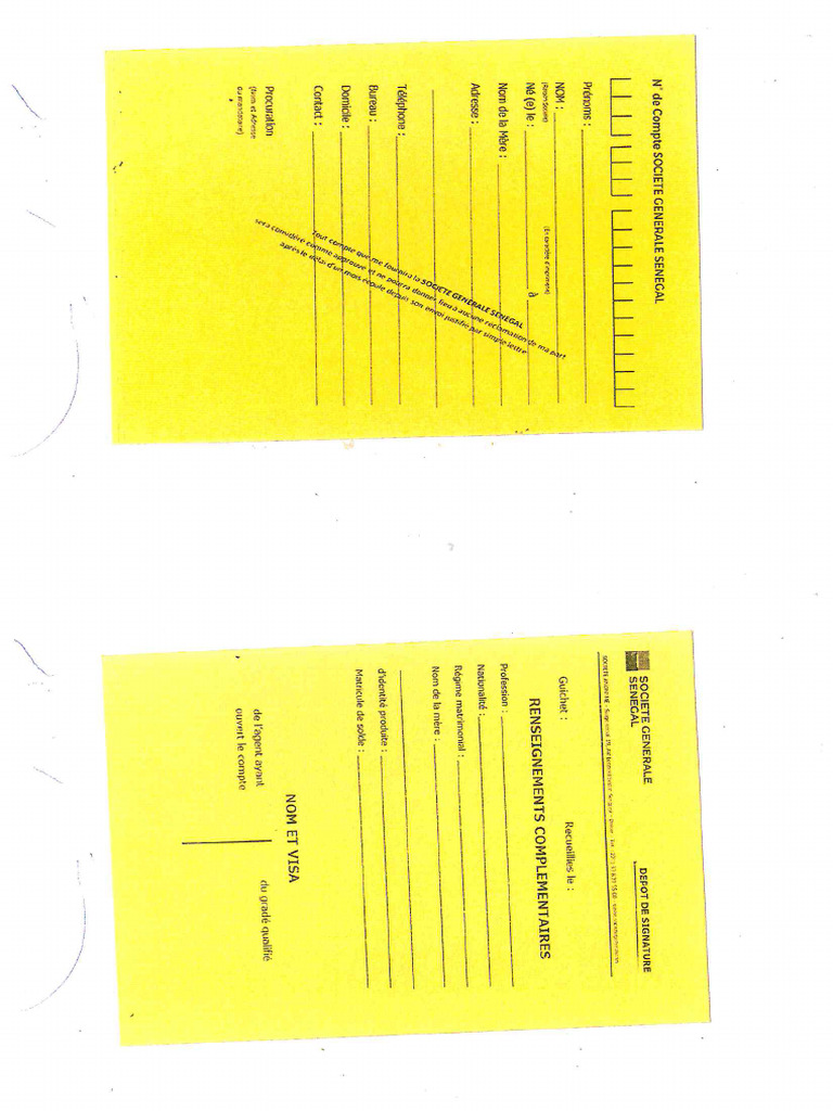 Carton de Signature | PDF