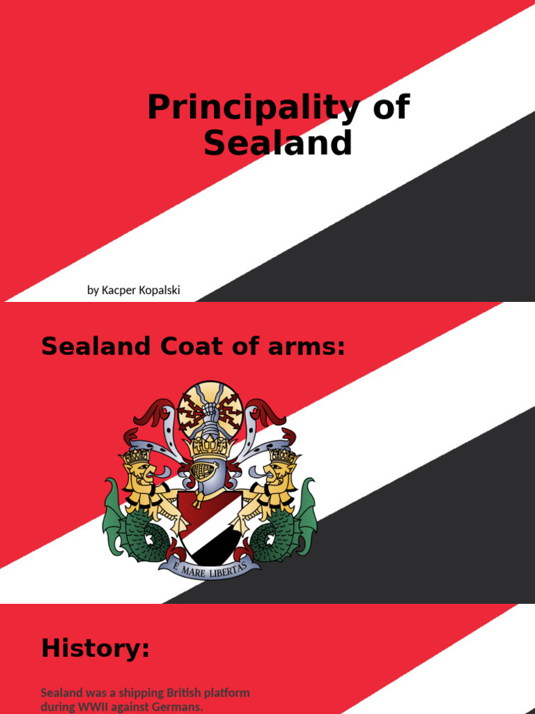 Sealand | PDF
