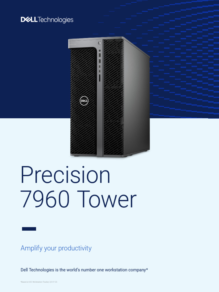 Precision 7960 Tower Spec Sheet | PDF | Solid State Drive | Personal ...