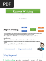 Report Writing Essentials | PDF | Cognition