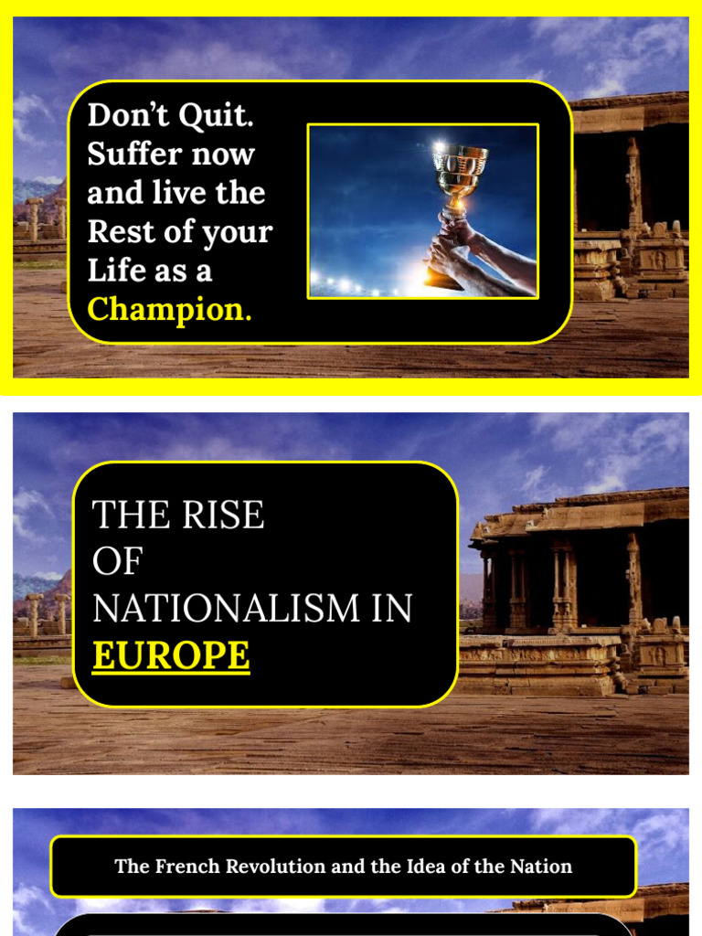 History Notes Classs 10th | PDF | Balkans | Romanticism