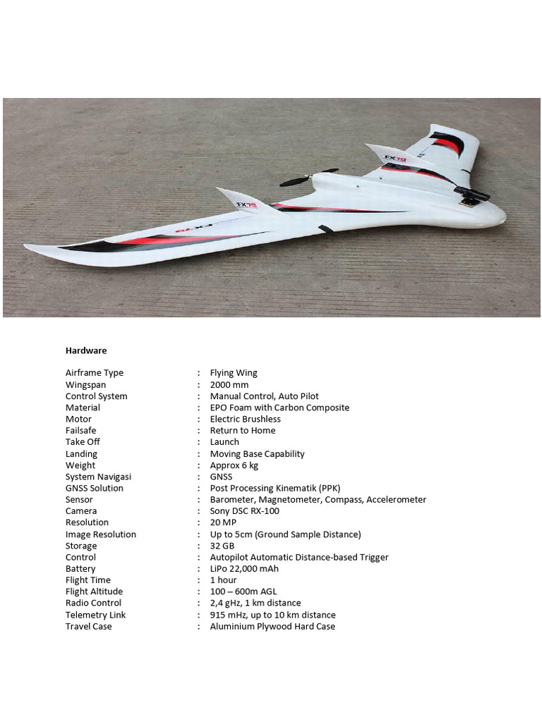 Wingcopter 198 Drone Specifications | PDF