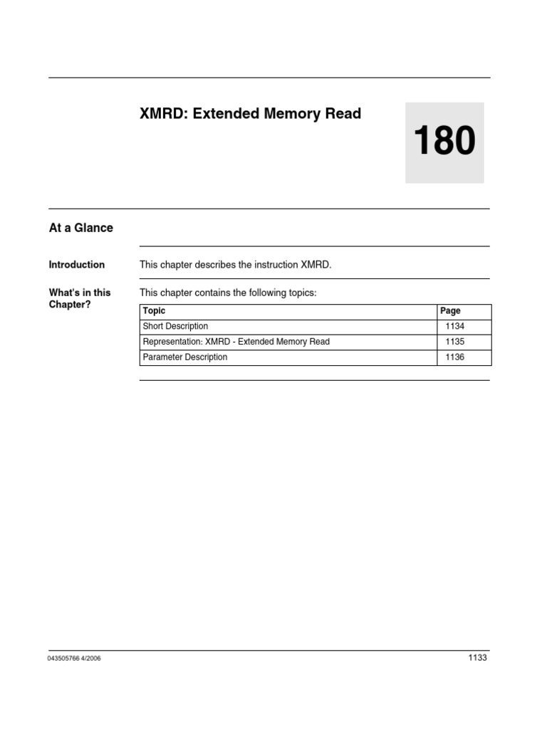 Modicon 6X Register Write - Read Function Blocks | PDF | Parameter (Computer Programming ...