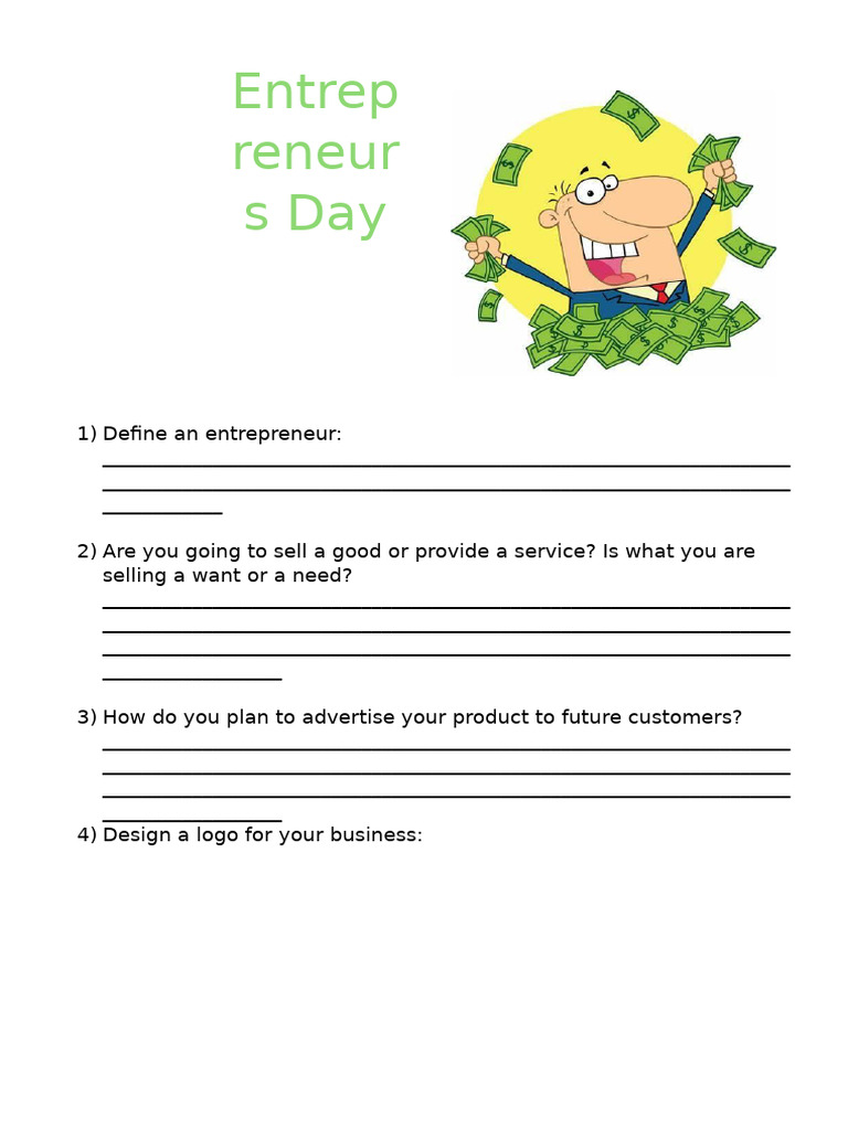 Entreperneurs Day Ems Gr7 (1) | PDF