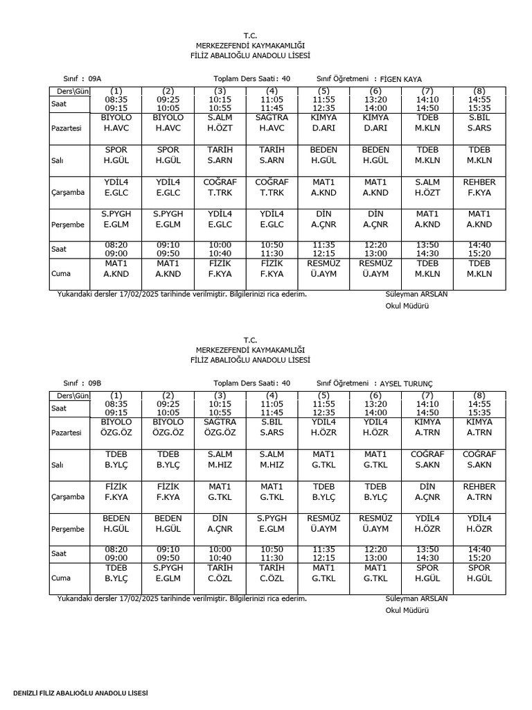 SnfProgram.pdf-17 Şubat 2025 | PDF