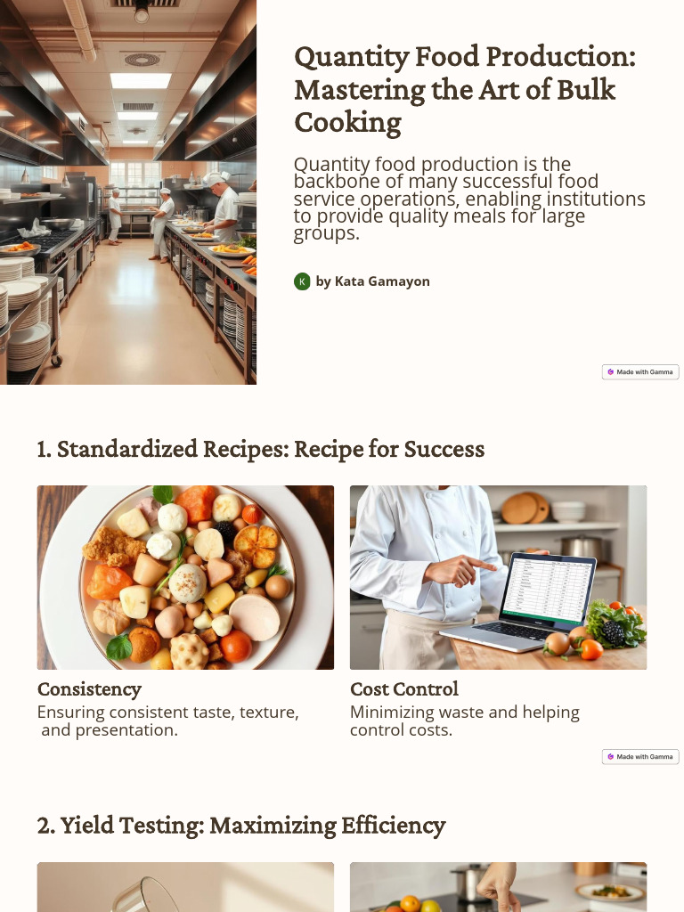 1. Quantity-Food-Production-Mastering-the-Art-of-Bulk-Cooking | PDF ...