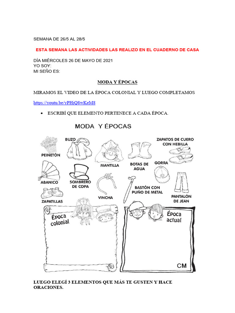 2 A y 2B SEMANA DE 26 DE MAYO | PDF