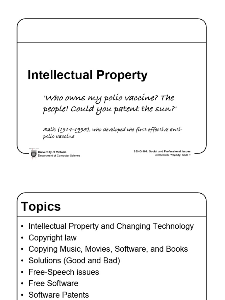 Understanding Intellectual Property Law | PDF | Intellectual Property ...