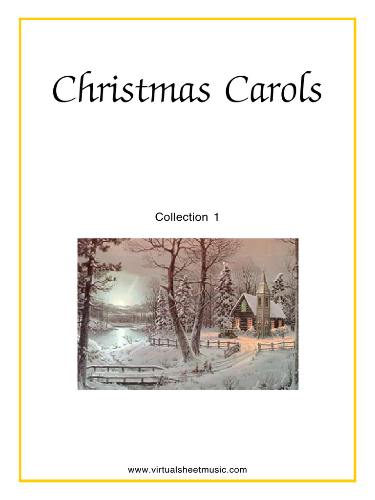 Christmas Piano Trio Vol 1 | PDF | Sheet Music