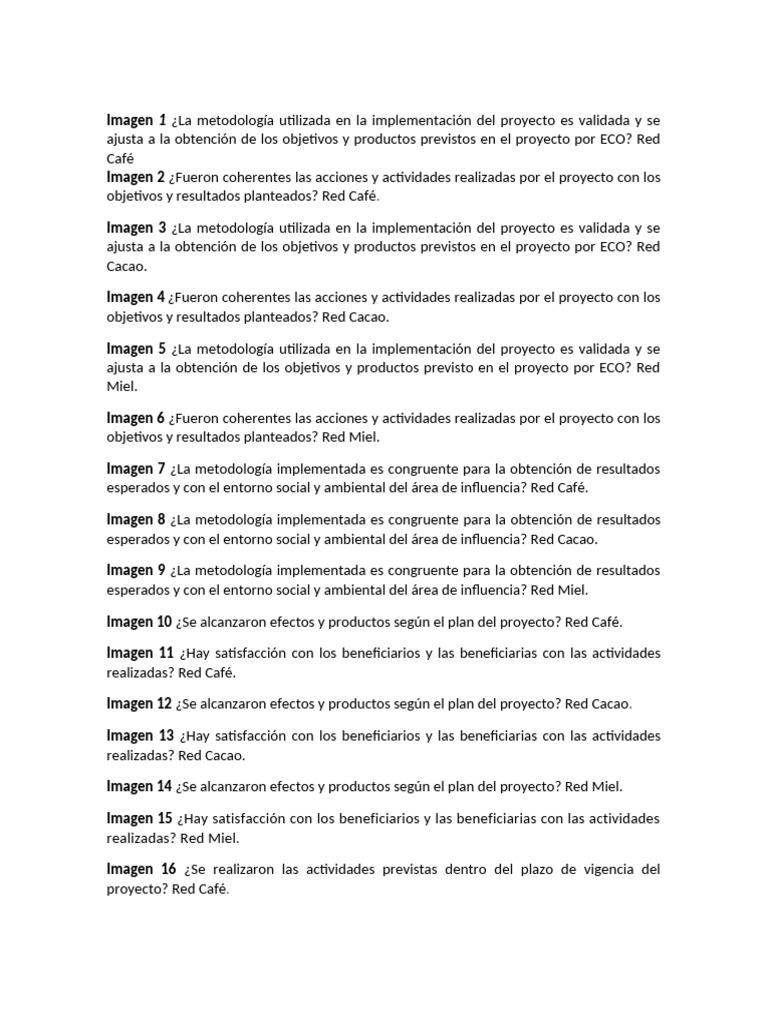 Nuevo Indice de Imagenes para Proyecto | PDF