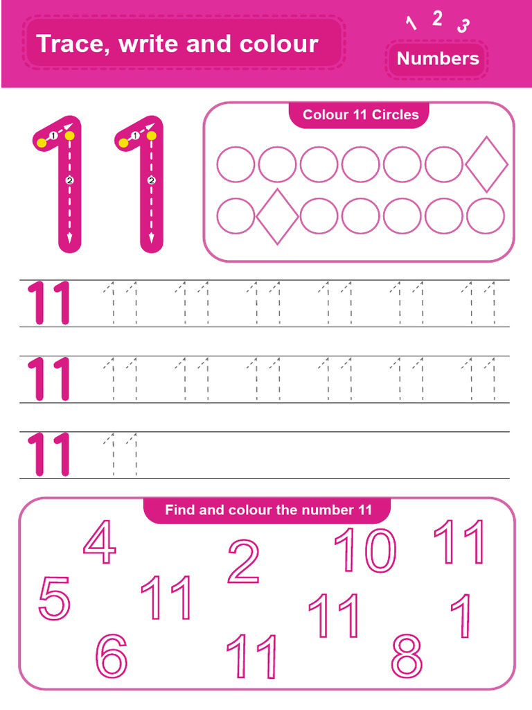 Preschool Number Practice | PDF