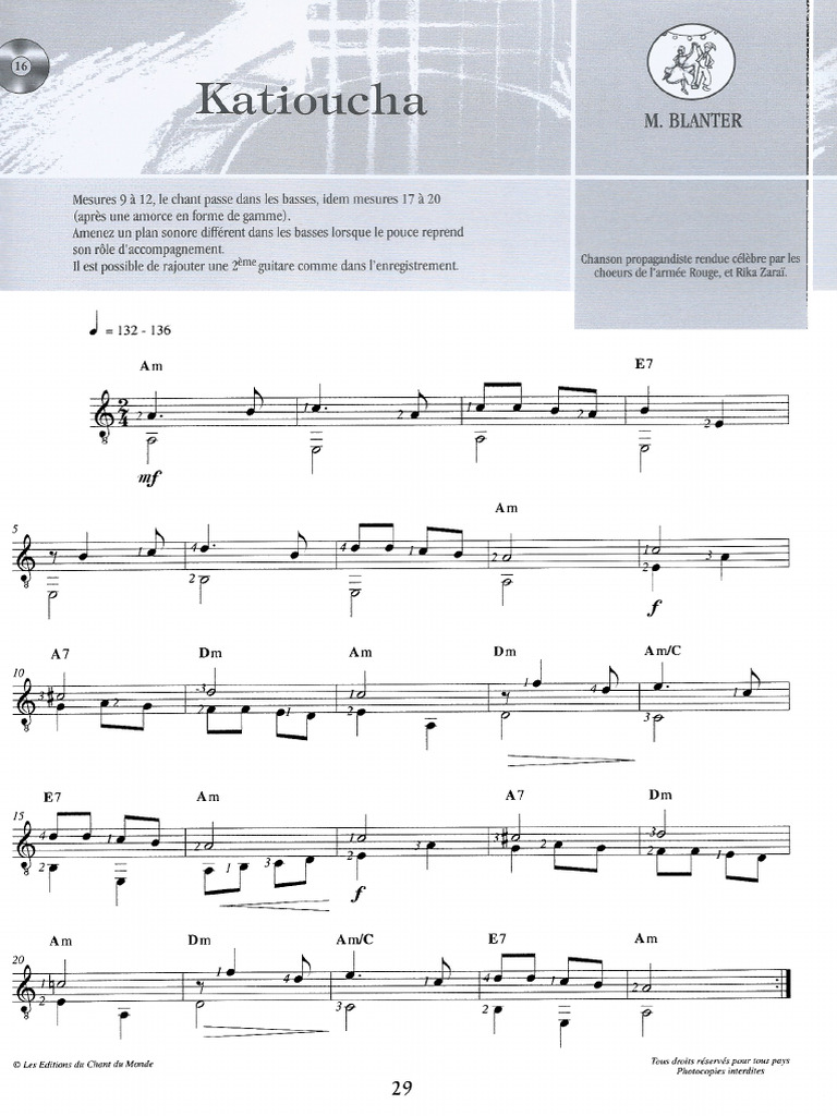 Katioucha | PDF