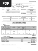 Saln Form Sample | PDF | Net Worth | Economies