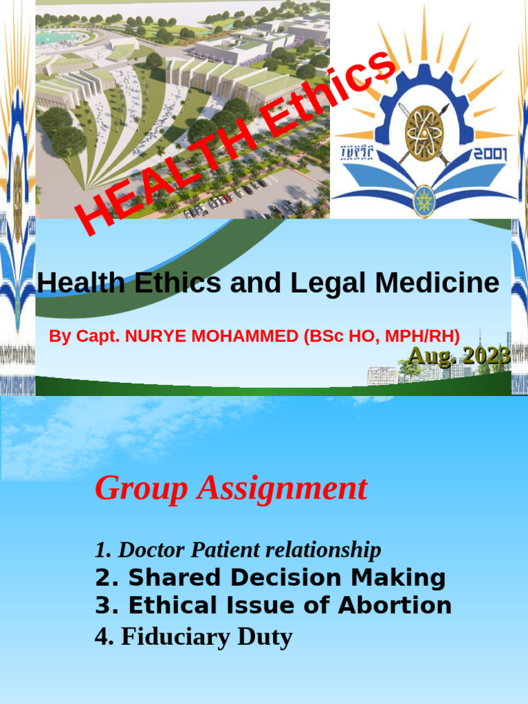 Health Ethics-3 | PDF | Autonomy | Medical Ethics