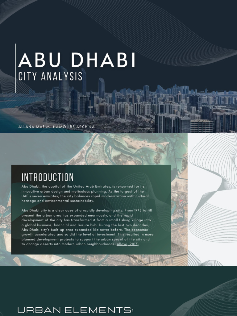 Abu Dhabi (City Analysis) - 20240924 - 043239 - 0000 | PDF | Transport | Public Transport