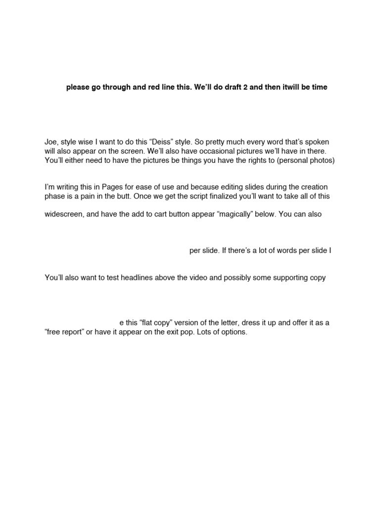 Barton - Reflux - Remedy - Script - Revised by Joe 12-2-10 | PDF ...