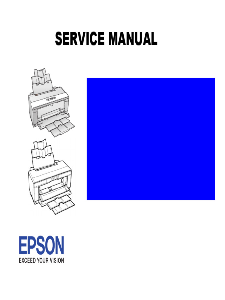 Epson p400 Service Manual | PDF | Cyan | Magenta