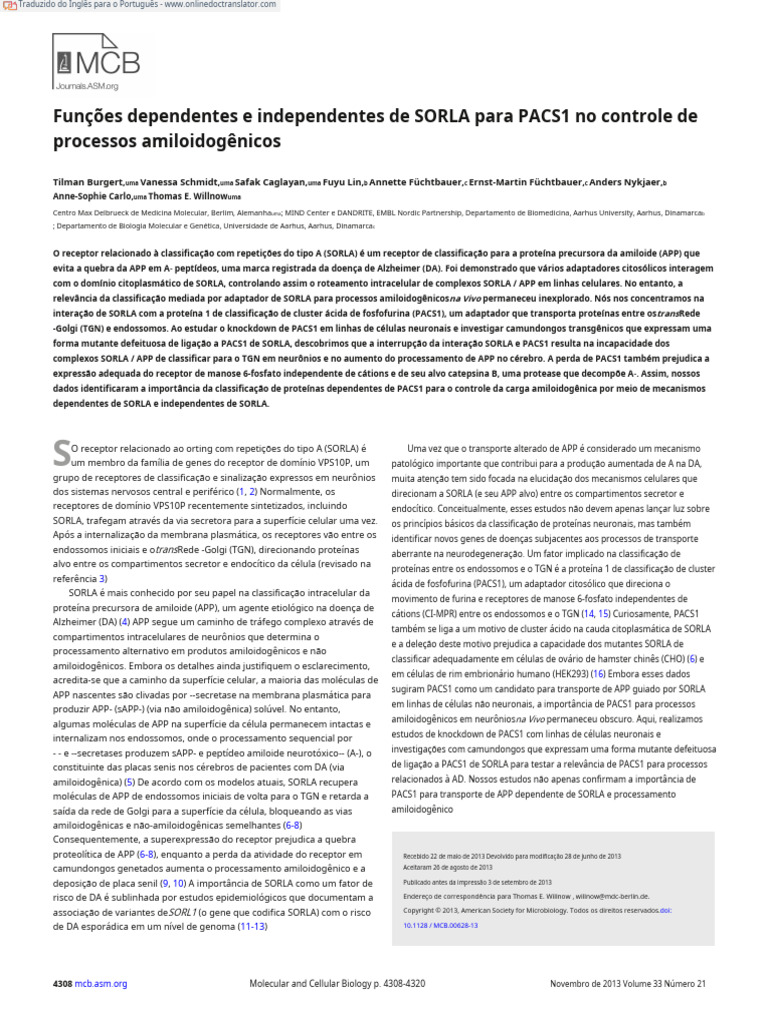 Sorla Dependent an independent function for pacs1.en.pt | PDF | Célula ...