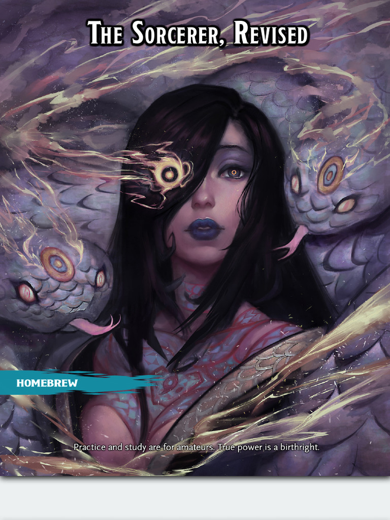 The Sorcerer, Revised - GM Binder | PDF | Dungeons & Dragons | Gary ...