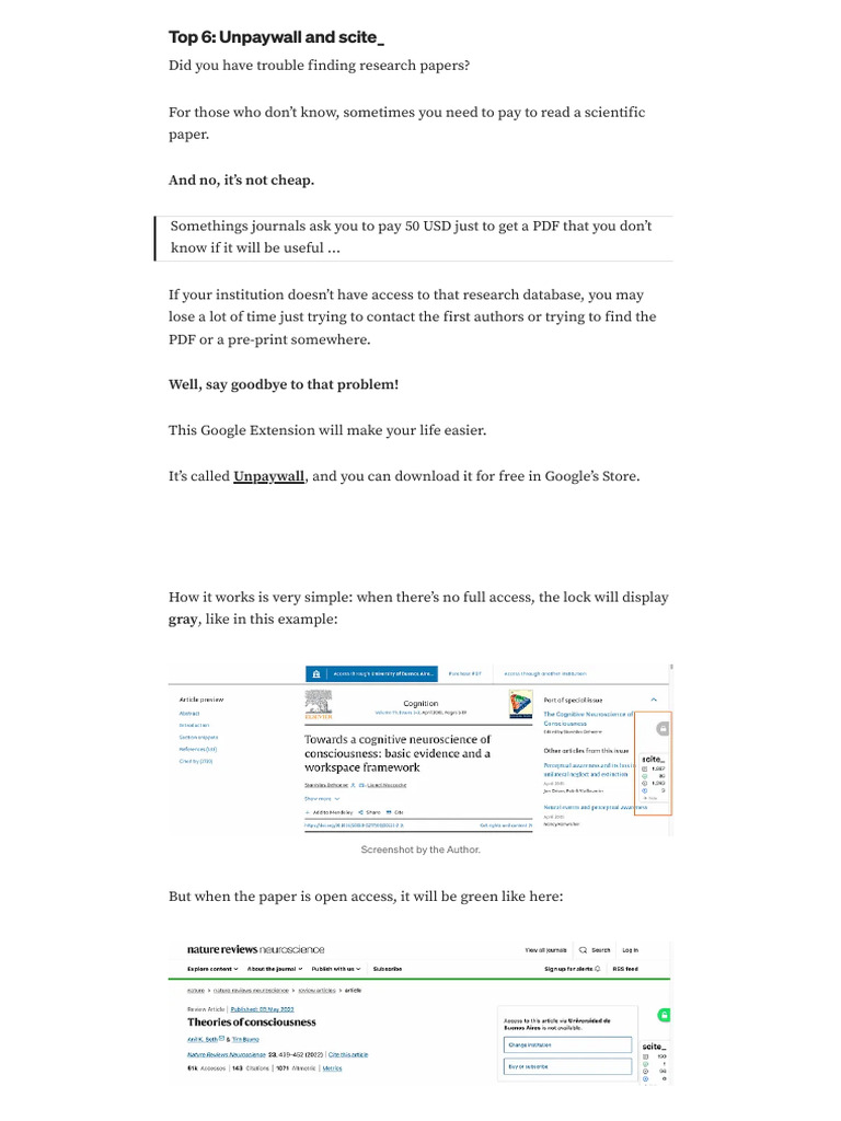 Top 6 Tools For Ph.D. or Academic Students by Axel Casas, PHD Candidate | PDF | Software | Computing