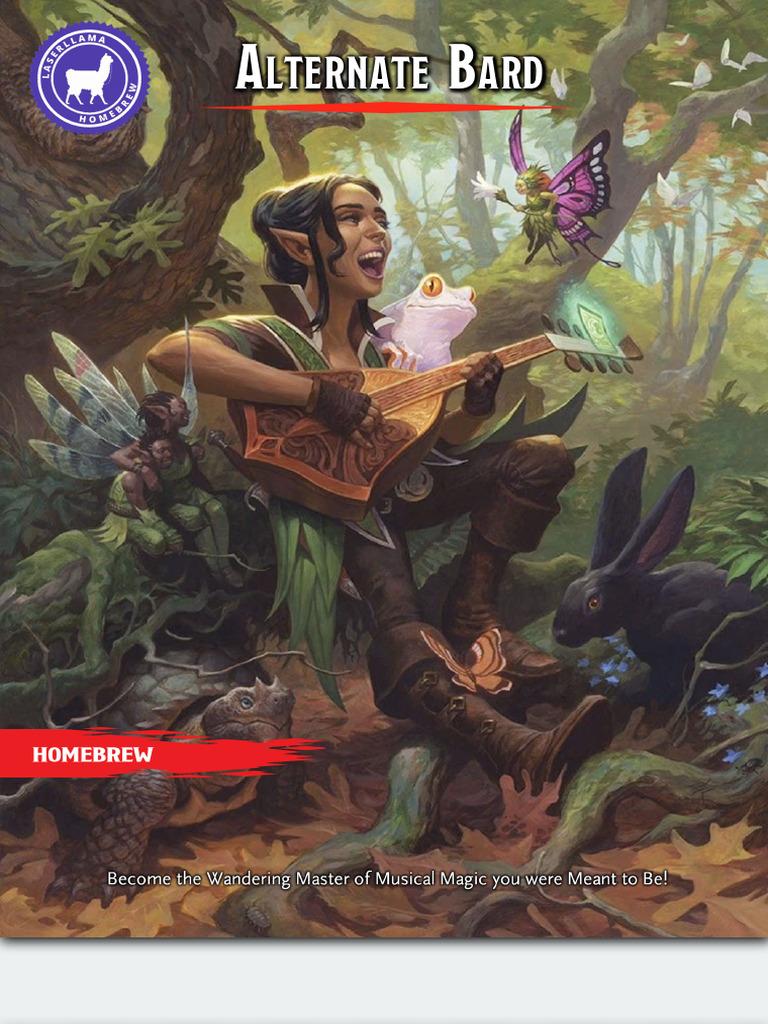 Alternate Bard _ GM Binder | PDF