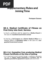 CCS Joining Time Rules 1979 | PDF | Government Of India | Civil Service