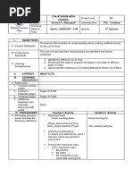 Sweet Sauces Lesson Plan for Grade 9 | PDF
