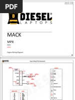 Mack MP7/MP8 Engine Sensor Locations | PDF | Turbocharger | Engines