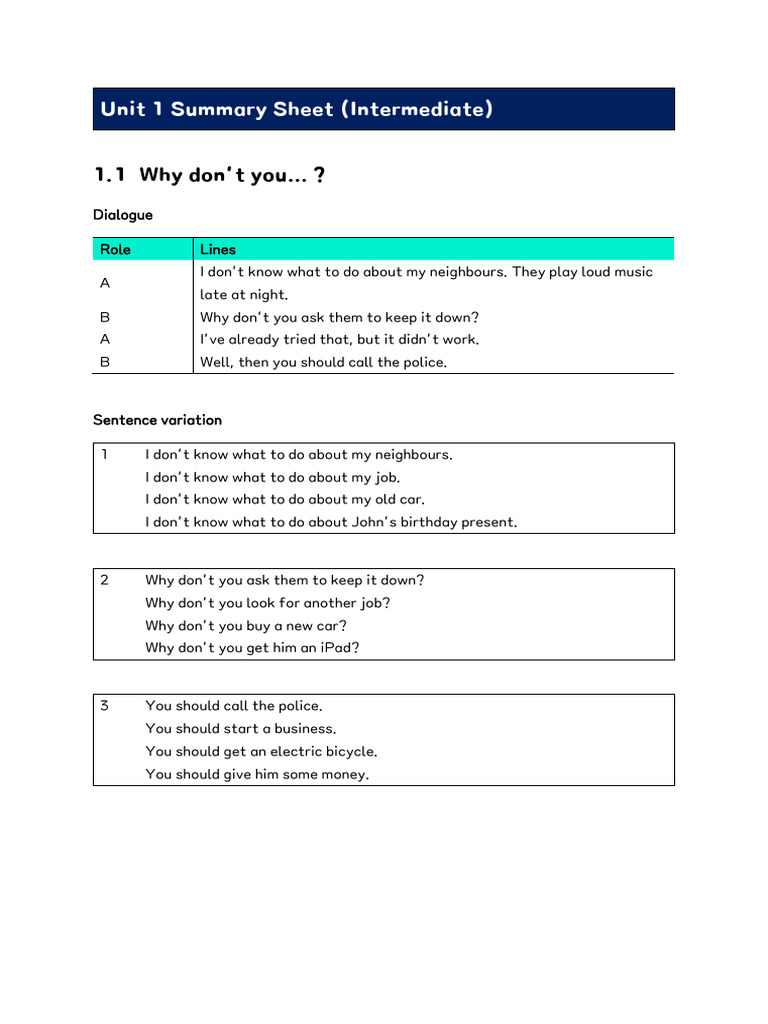 Conversation English Int | PDF | Headache